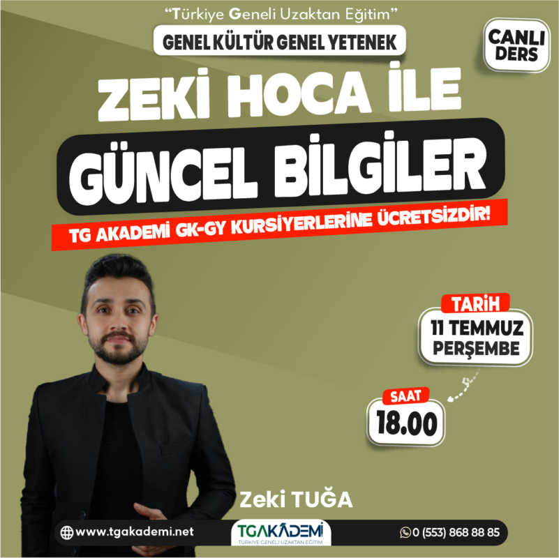 TG Akademi – Türkiye Geneli Uzaktan Eğitim